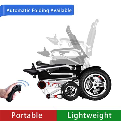 Portable Foldable Lightweight Lithium Battery Wheelchair Motorized