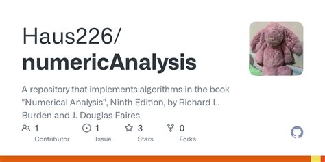 Github Haus226 Numericanalysis A Repository That Implements