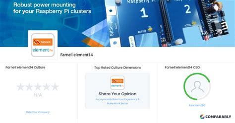 farnell element14 culture comparably