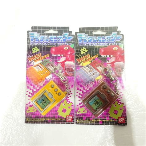 二手日版 數碼寶貝 怪獸對打機 復刻 暴龍機 亞古獸 數碼暴龍 元祖 初代 D3 1997年 初版 紅色 黃色 蝦皮購物