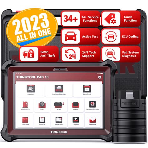 Buy Thinktool Pad10 Bi Directional Diagnostic Scan Tool All Systems
