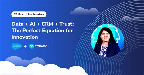 Copado On Linkedin Data Ai Crm Trust The Perfect Equation For