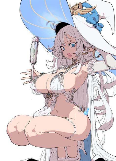 Rule 34 Absurdres Arm Up Armpits Artist Request Bangle Bare Shoulders Bikini Blue Eyes