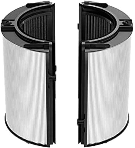 Niutianyang 2 In 1 Hepa Carbon Filter Compatible With Dyson Hp04 Tp04 Dp04 Ph04 Hp09 Tp09 Hp07
