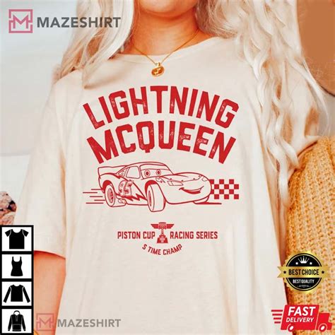 Mcqueen Cars Pixar Baseball Jersey