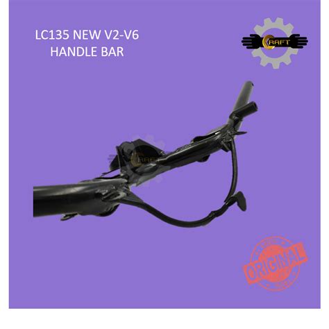 YAMAHA LC135 V2 V3 V4 V5 V6 V7 55D F6210 00 HANDLE BAR 100 ORIGINAL HLY 135LC HANDEL BAR