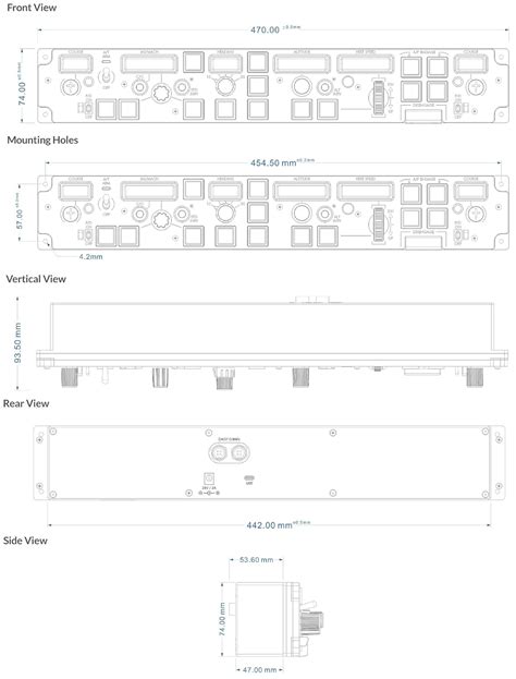 Flight Simulator Mode Control Panel For Boeing 737 Sydysoso Cockpitmaster In Kosovo At € 714