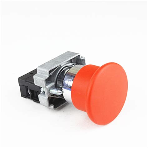 Xb Ec Ec Mm Self Reset Mushroom Head Plastic Power Push Button Switch Mm Red Green No