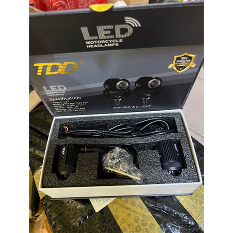 TDD Mini Driving Lights Pair Premium Led New Packaging Legit ORIGINAL Shopee Philippines