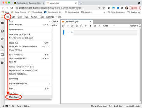 Jupyterlab Advanced Research Computing