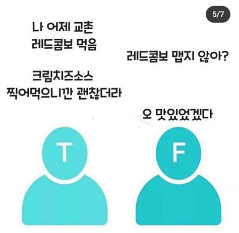 블라인드 썸·연애 Mtbi T와f차이