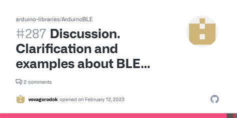 Discussion Clarification And Examples About Ble Security Issue Arduino Libraries