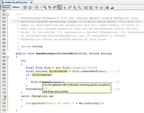 Seven Netbeans Hints For Modernizing Java Code Java Code Geeks