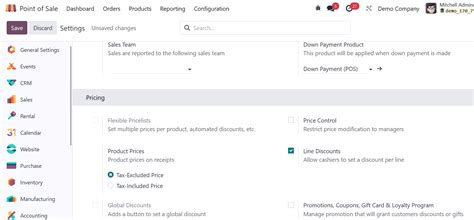 How To Configure Regulate And Restrict Price Modifications In Odoo 17 Pos