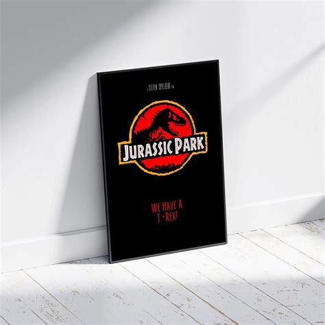 Jurassic Park Minimalist Poster