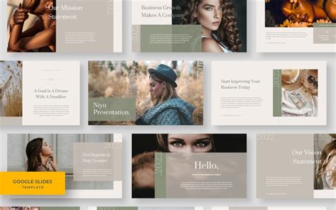 Niyu Minimalist Multipurpose Business Google Slides Template