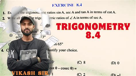 Trigonometry Chapter 84all Questions Youtube