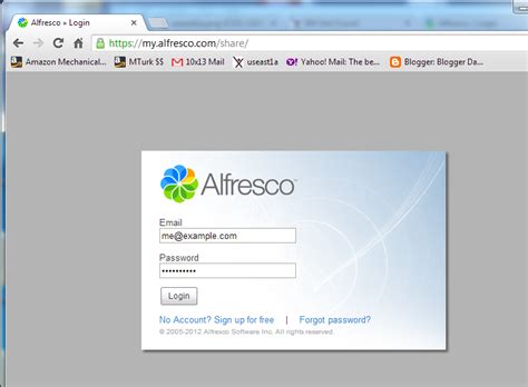 whiteboard coder alfresco cloud