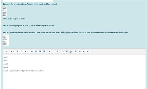 Solved Part 1 Consider The Simple Recursive Algorithm