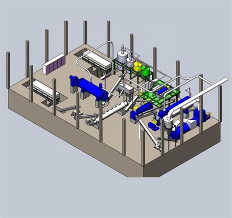 Industry Poultry Waste Rendering Plant Animal Rendering Machine Cook