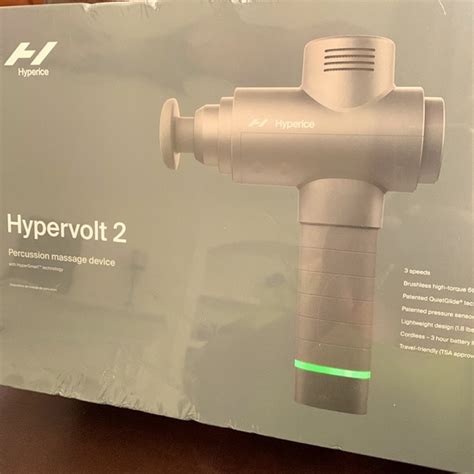 Other | Brand New Hyperice Hypervolt 2 Percussion Massage Device Grey ...