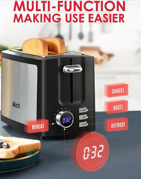 Lcd Timer Toaster Tv And Home Appliances Kitchen Appliances Ovens