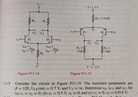 Solved Figure P11 14 Figure P11 15 15 Consider The Circuit