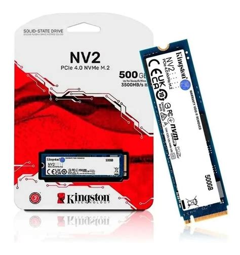 Hd Ssd M2 500gb Nvme Kingston Nv2 Pcie 40 Snv2s500g Ssd Magazine
