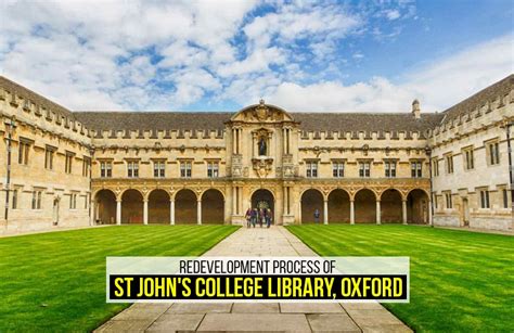 Redevelopment Process Of St Johns College Library Oxford Rtf Rethinking The Future