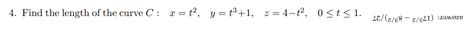 Solved Find The Length Of The Curve Chegg