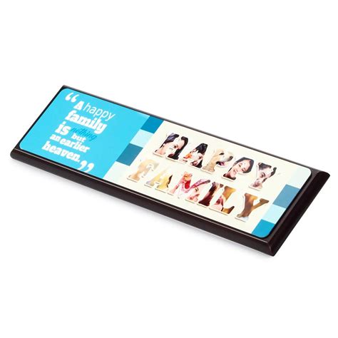 Personalised Name Plate Printed On Metal Presto