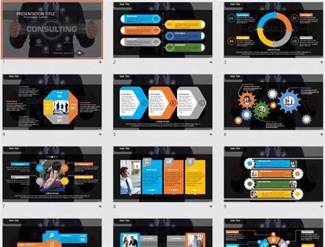 Consulting Powerpoint Template 22214 Sagefox Free Powerpoint Templates