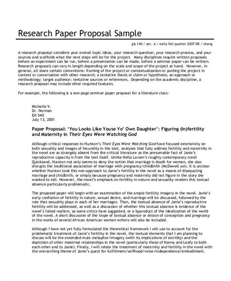 One Page Proposal Template KAESG BLOG