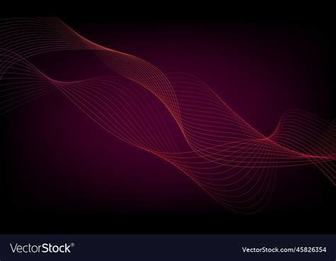 Abstract Wave Element For Design Digital Vector Image