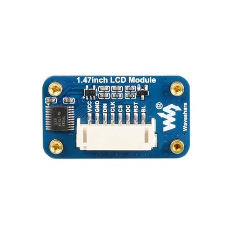 waveshare 1 47inch lcd display module rounded corners 172×320