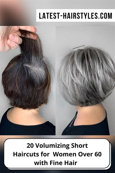 Pin On Short Haircuts For Women Over 60 With Fine Hair