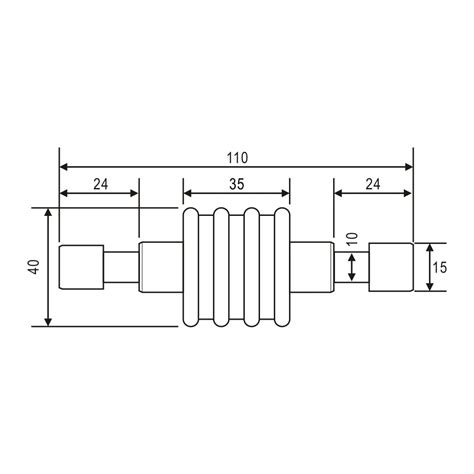 Spark Gape Spds 10mm Ip67 100ka For Lightning Equipotential Bonding
