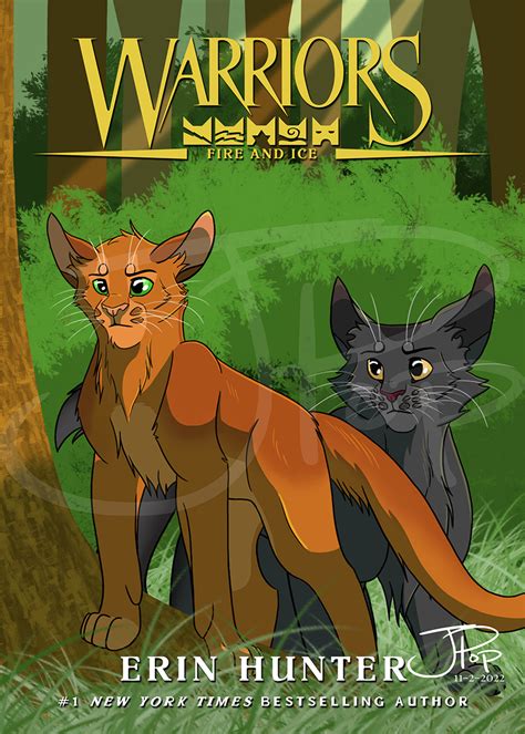 Warriors Fire And Ice Book Cover Redesign By Juliapoppa22 On Deviantart