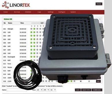 Time Clock Outlet Netbell KB Web Based Vibratone Horn NetBell KB Buzzer