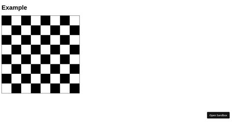 Chessboard In React Codesandbox