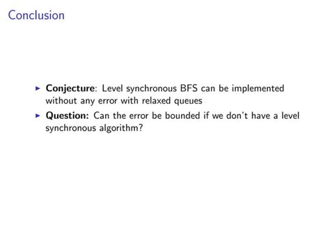 Parallel Bfs Using 2 Stacks Ppt