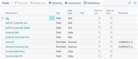 TAB Fields Learn 3PL Dynamics