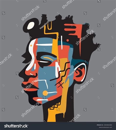 Draw Human Face Blocks Over 251 Royalty Free Licensable Stock Vectors