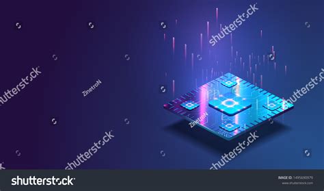 Microchips Stock Vectors Images And Vector Art Shutterstock