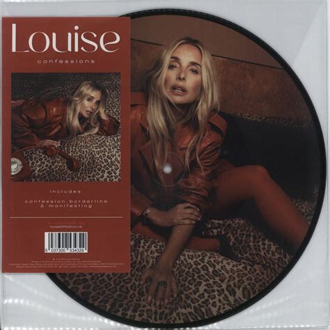 Louise Confessions Autographed Art Print Uk Picture Disc Lp