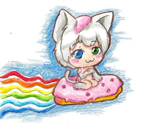 Nyan Cat Chibi By Nyuugao On Deviantart