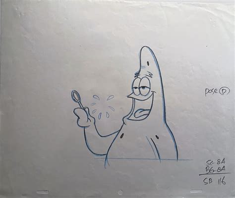 Patrick From Sponge Bob Square Pants From S01 Ep4a R Theartof2danimation