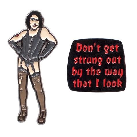 Dr Frank N Furter Enamel Pin Set Rocky Horror Show