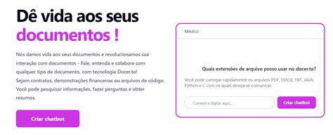 Docer Interação Com Seus Documentos