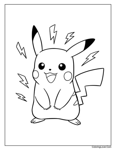 52 Pikachu Coloring Pages Free Printables For All Ages